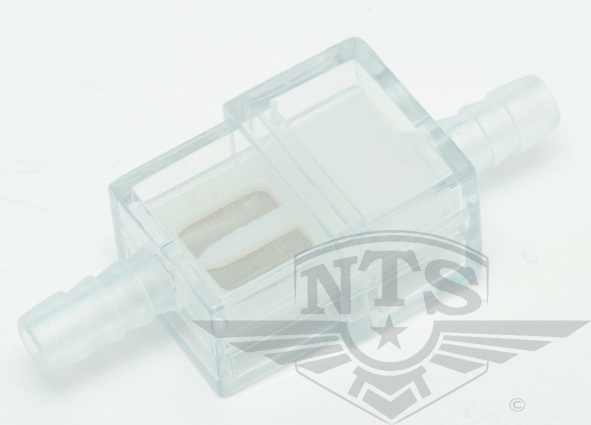 Fuel filter white - NTS Parts - ENGLISH