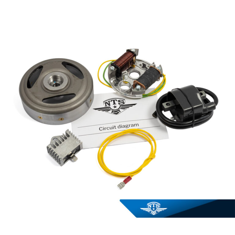 Flywheel magneto NTS 6V-33W Electronic for Ilo/Victoria/NSU/RMW etc ...